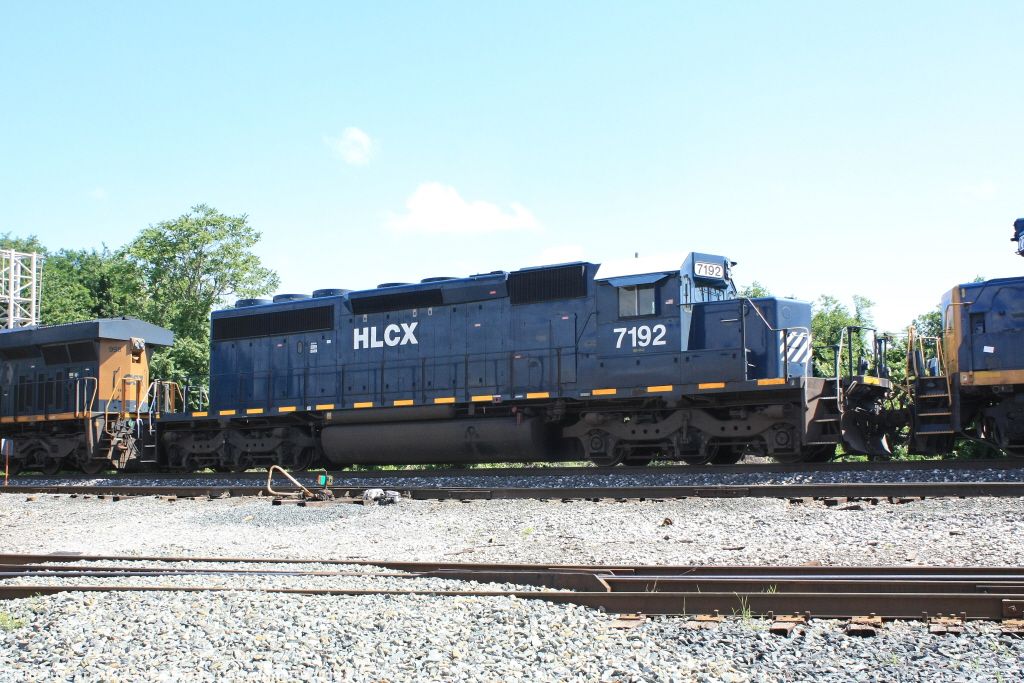 HLCX 7192 in CSX service